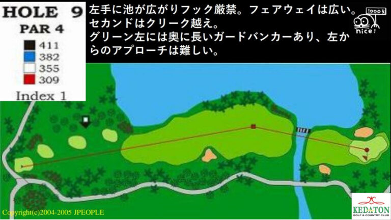 クダトンゴルフ(Kedaton Golf &Country Club) コースガイド | もぐらやの徒然日記