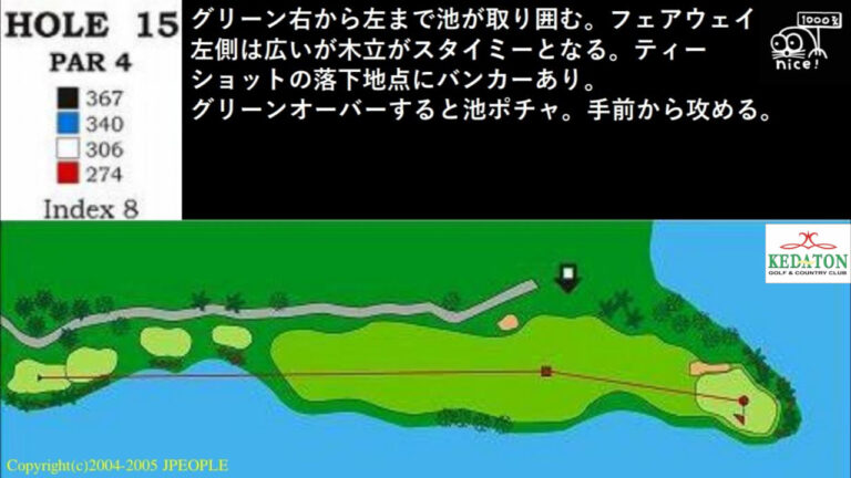 クダトンゴルフ(Kedaton Golf &Country Club) コースガイド | もぐらやの徒然日記