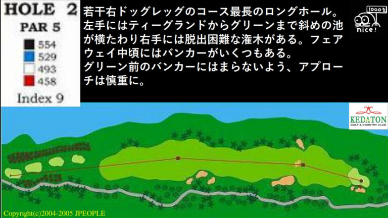 クダトンゴルフ(Kedaton Golf &Country Club) コースガイド | もぐらやの徒然日記